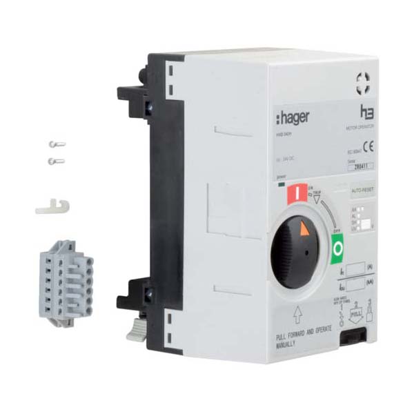 Operator motor Hager, 3P/4P, 24VDC, 250, HXB040H Electric Casa