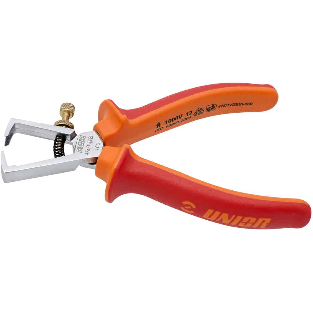 Cleste Unior, pentru dezizolat frontal, 160mm, izolat la 1000V, 478 ...