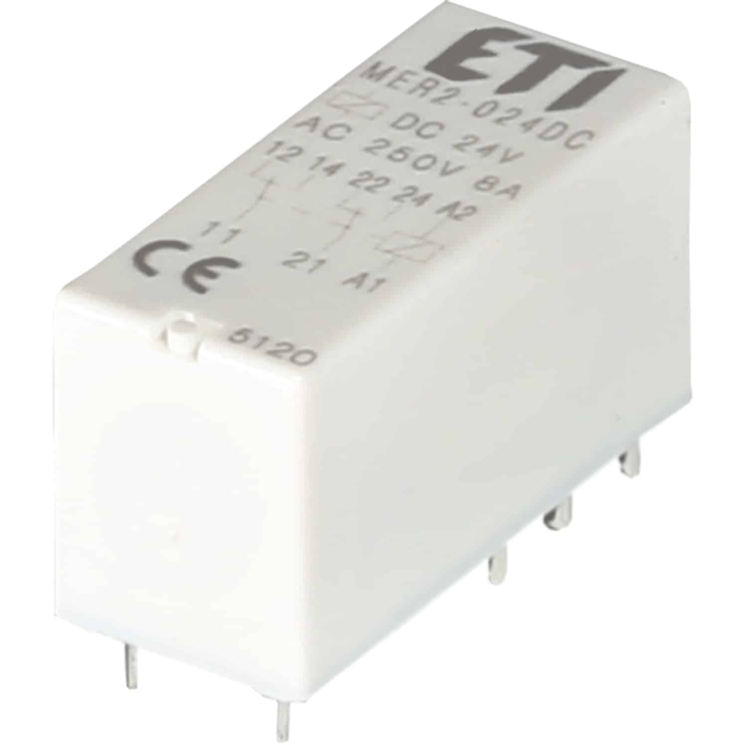 Releu fisabil ETI, 8 pini, 24VDC, 8A, 2ND, 002473032 Electric Casa