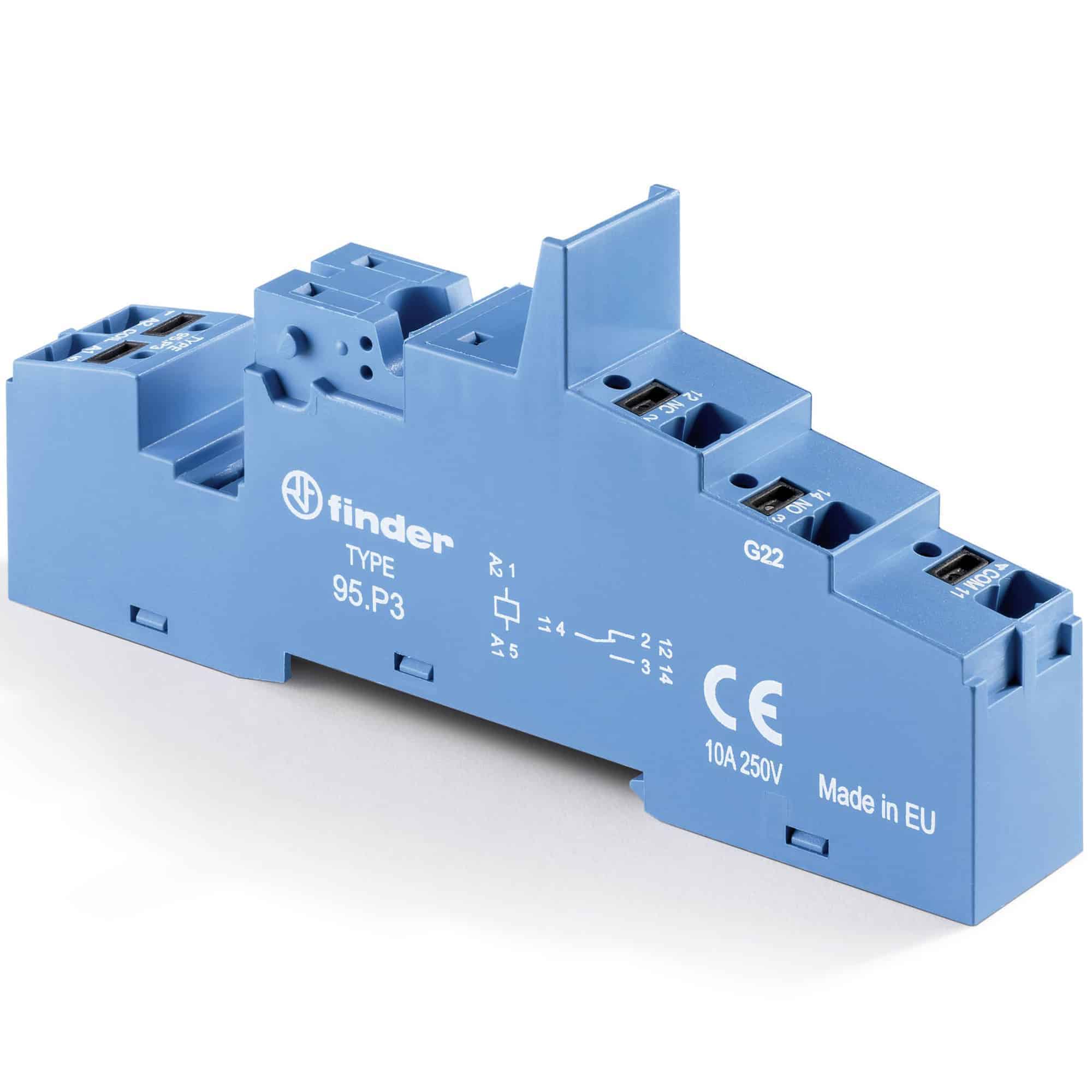Soclu releu Finder, fisabil 5 pini, pentru seria 40, 95.P3SMA Electric Casa