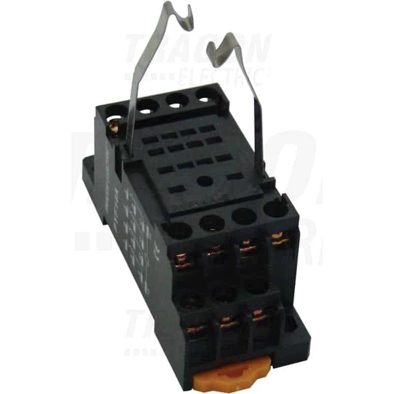 Soclu releu Tracon, 14 pini, pentru seria RM14, PYF14A Electric Casa