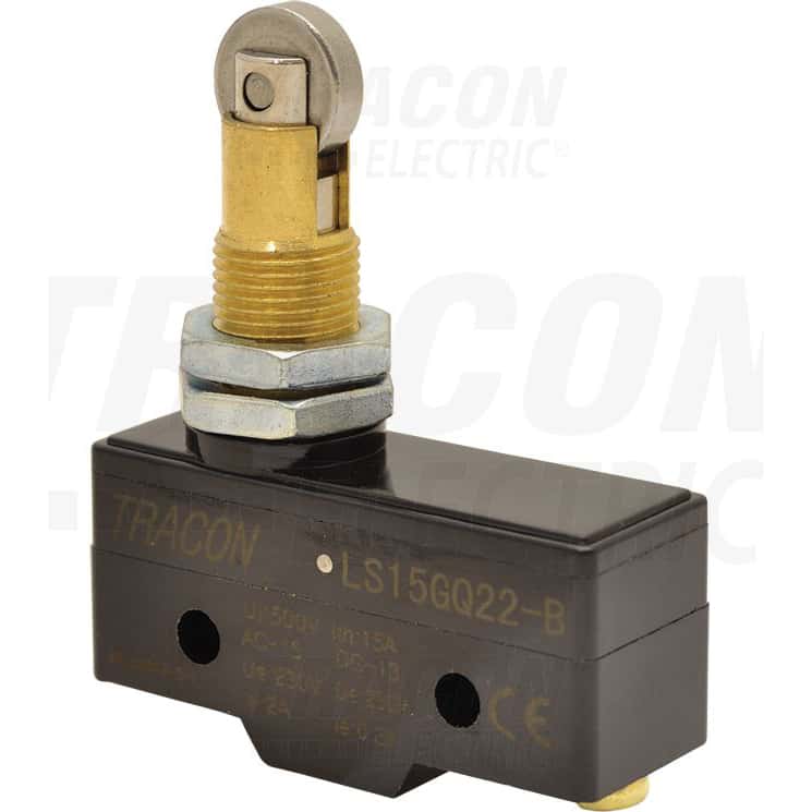 Limitator de cursa cu rola la 180 grade, 1ND+1NI, Tracon, LS15GQ22-B ...