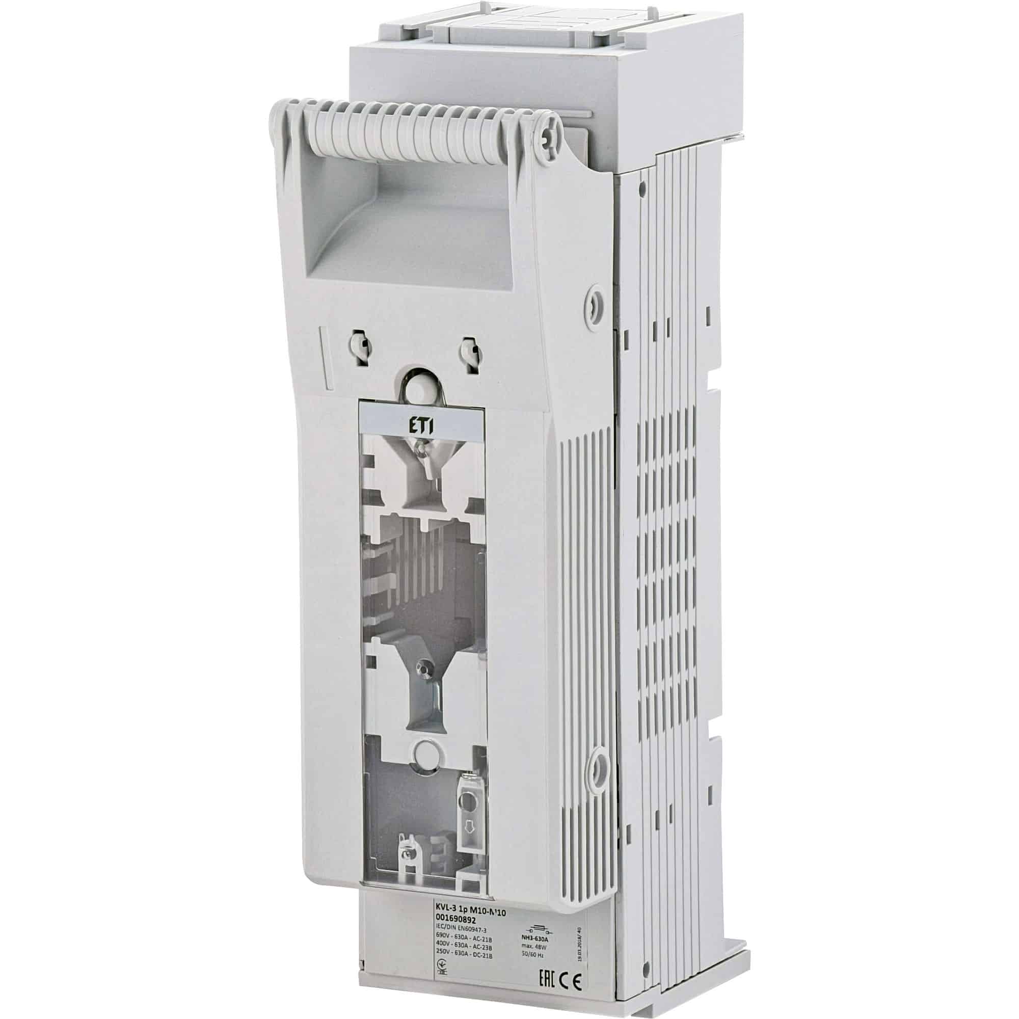 Separator MPR ETI, orizontal, 1P, M10, Gr.2/3, cu prindere pe placa de ...