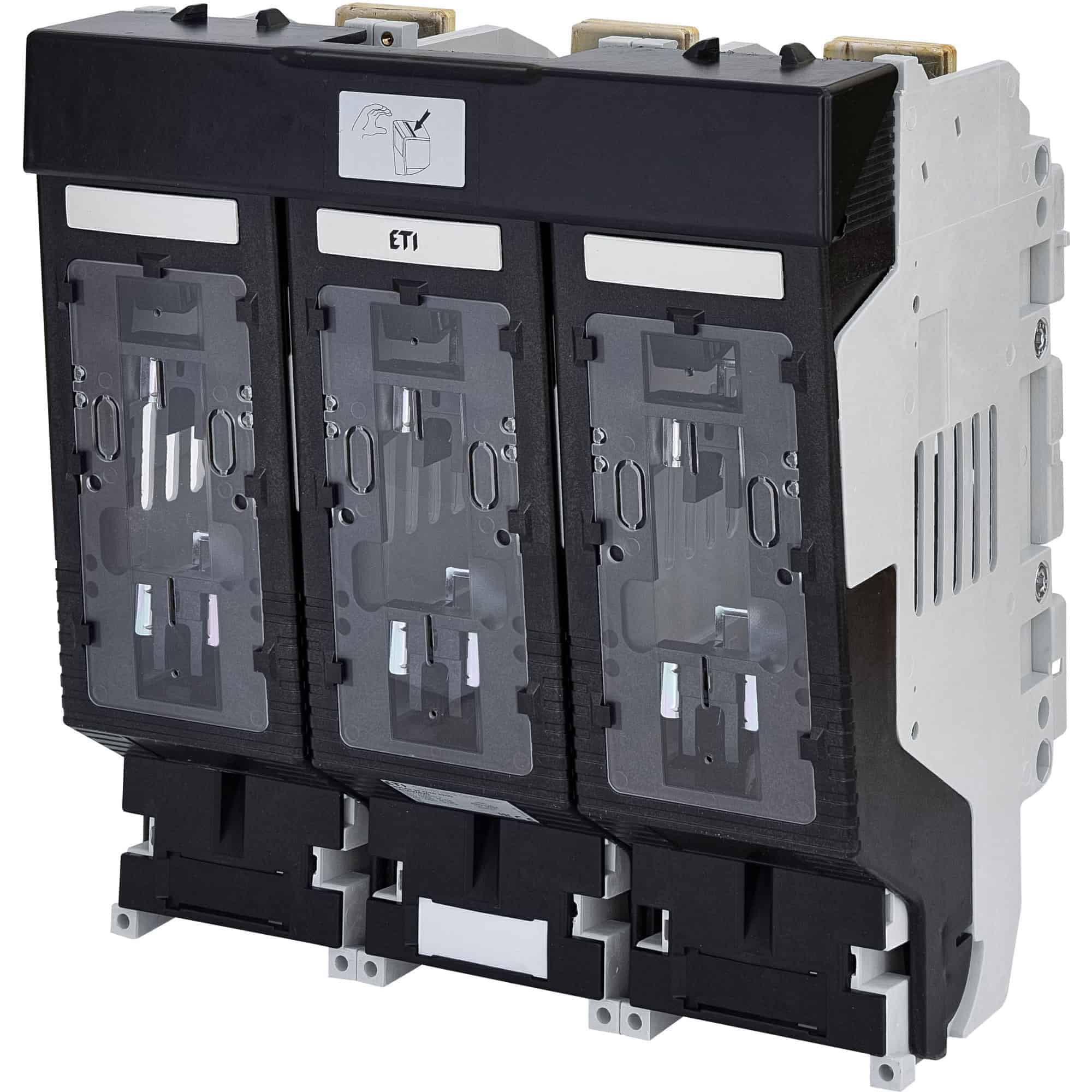 Separator MPR ETI, orizontal, 3P, M16, Gr.4a, cu prindere pe placa de ...