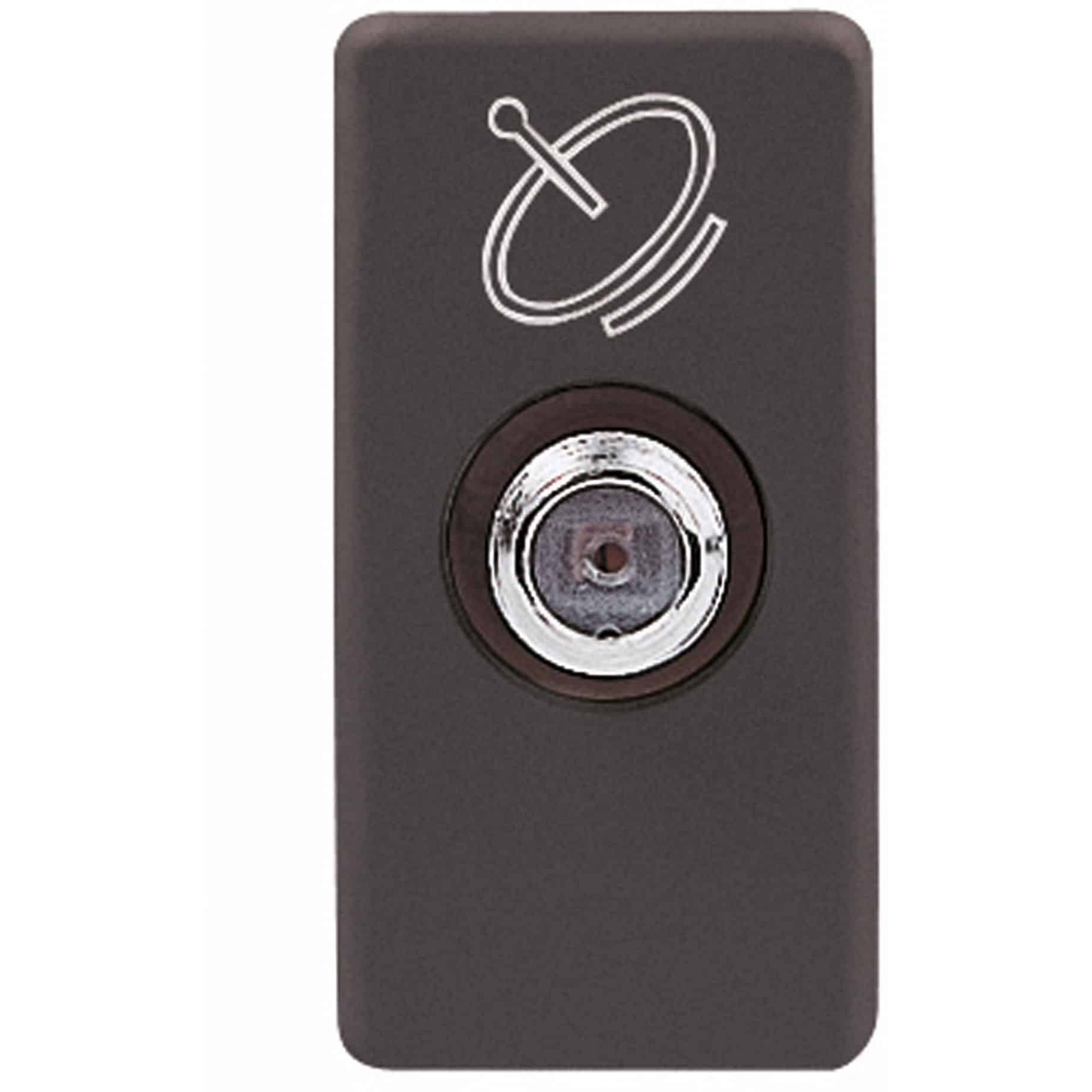 Priza modulara TV-SAT Gewiss, negru, 1M, System Electric Casa