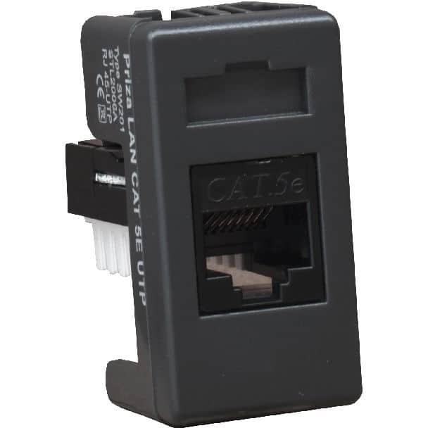 Priza modulara UTP RJ45 Comtec, cat.5e, gri, 1M, Stil clasic, MF0012 ...