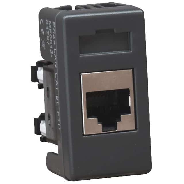 Priza modulara FTP RJ45 Comtec, cat.5e, gri, 1M, Stil clasic, MF0012 ...