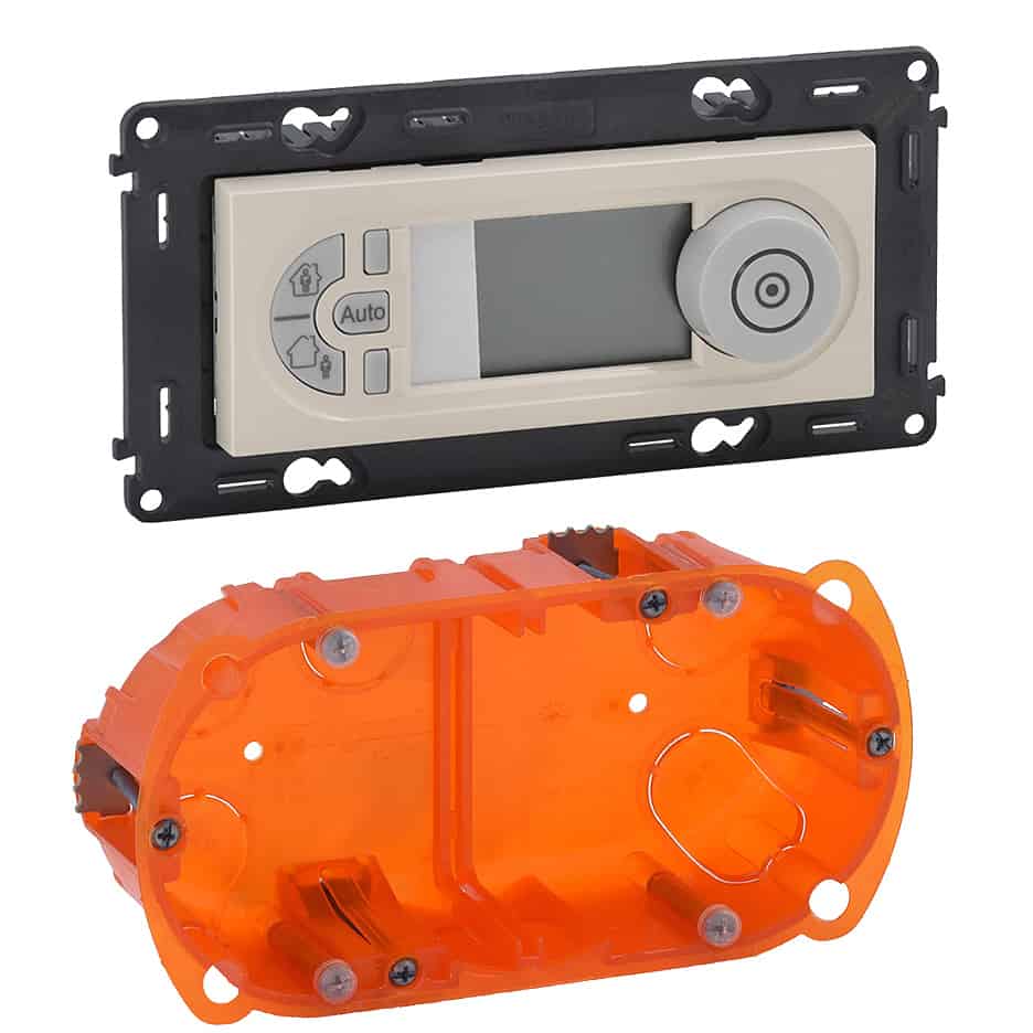 Mecanism intrerupator cu termostat Legrand, programabil, incastrat ...