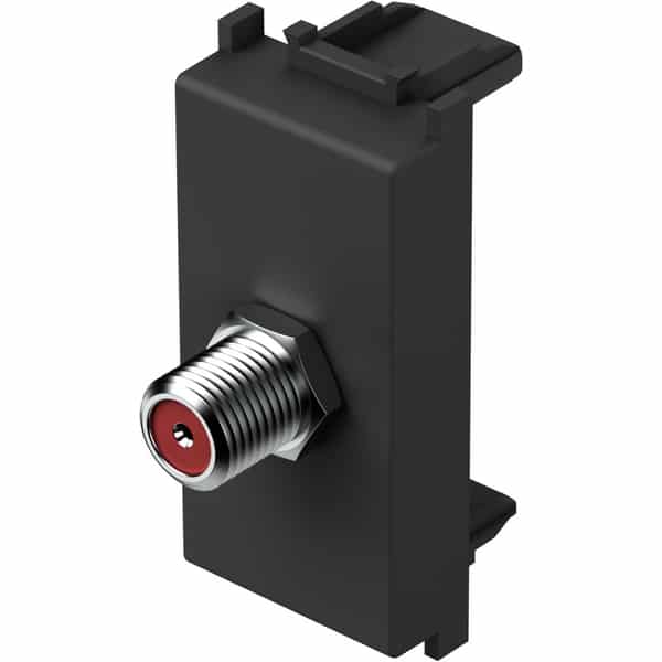 Priza modulara SAT TEM, negru, 1M, Modul Electric Casa