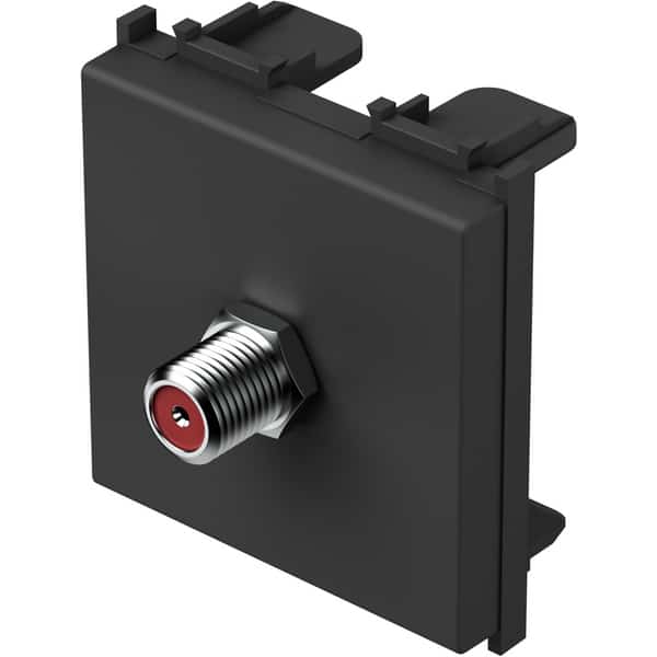 Priza modulara SAT TEM, negru, 2M, Modul Electric Casa