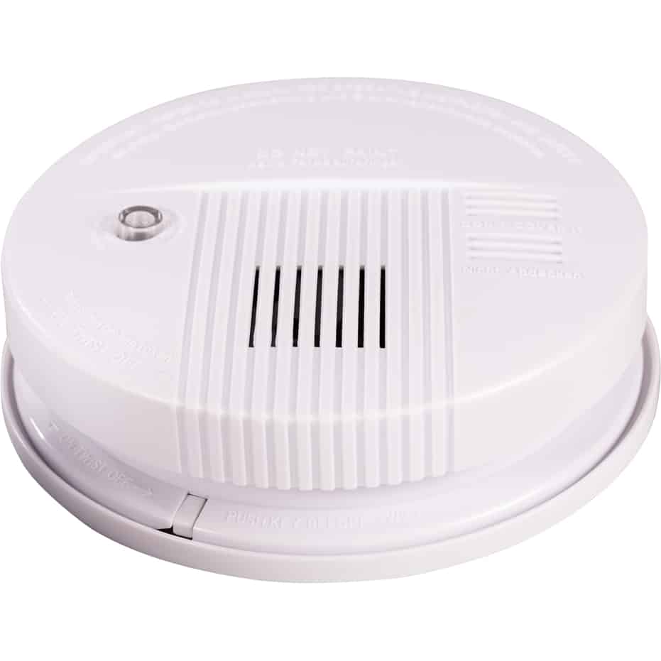 Detector de fum, cu alarma, aplicat, alb, IP20, Benko Electric Casa