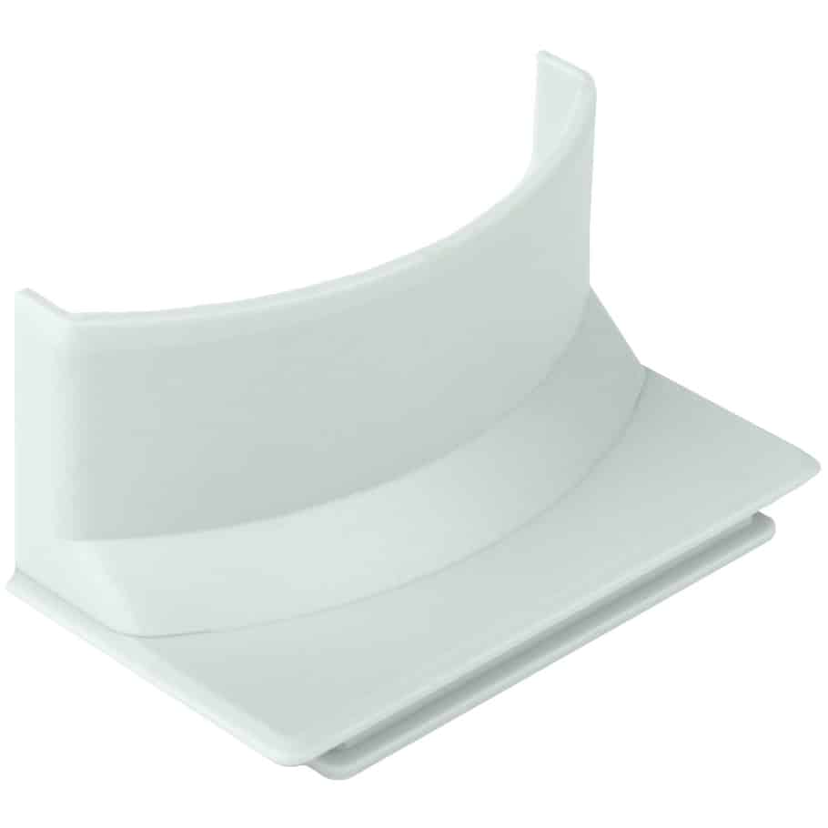 Capac de trecere pentru canal cablu PVC Kopos, pardoseala, 50x11mm, gri ...