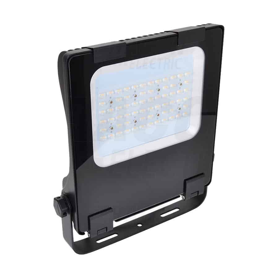 Proiector LED, negru, 100W, 4000K, IP65, SS, Tracon Electric Casa