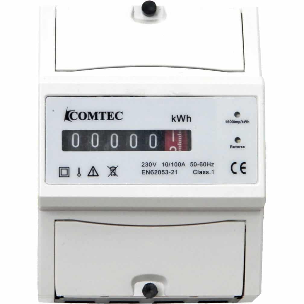 Contoar de energie electrica monofazat cu masurare directa, analogic ...