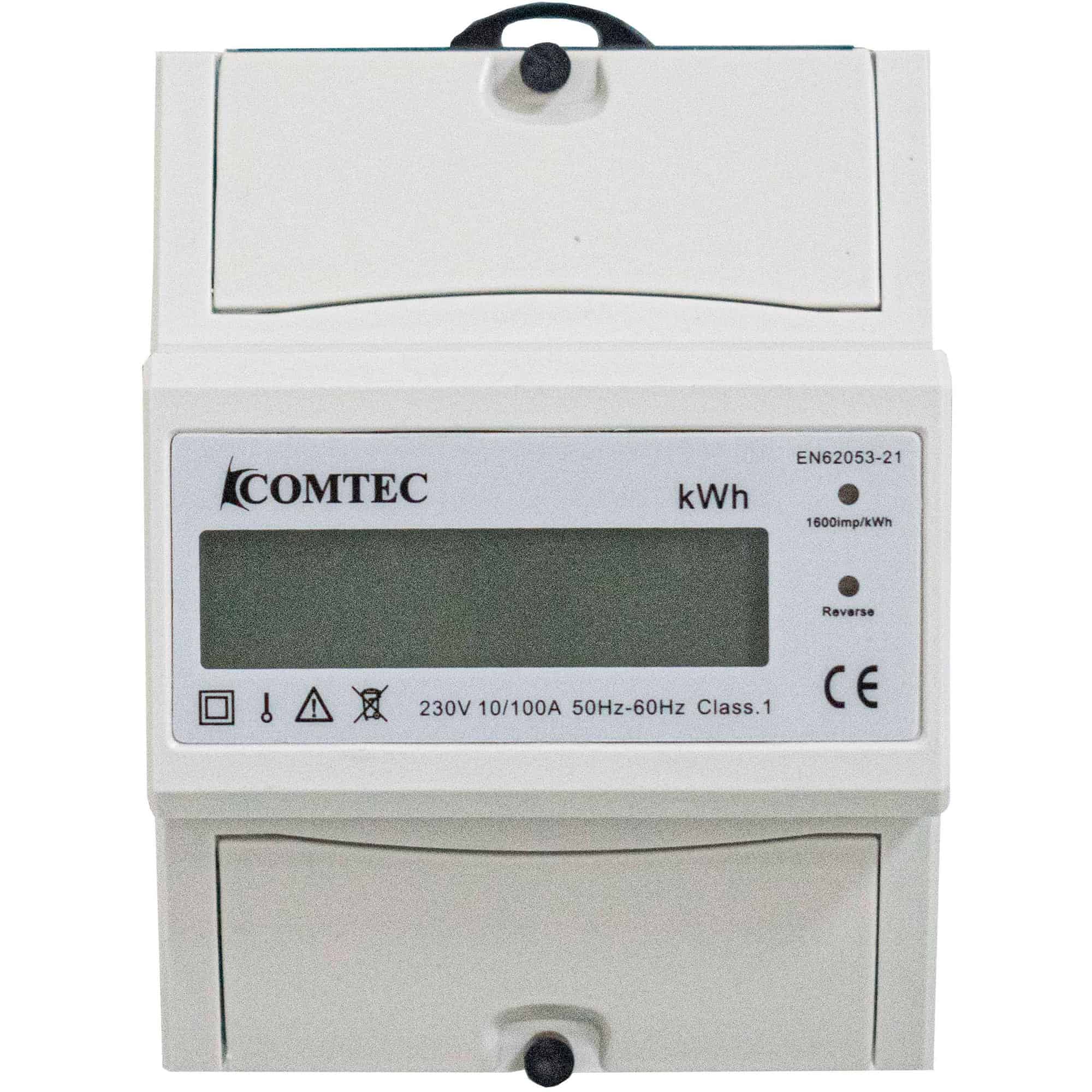 Contoar de energie electrica monofazat cu masurare directa, digital ...