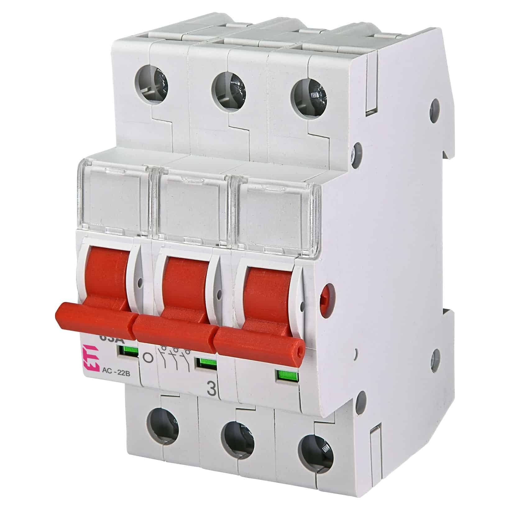 Separator compact ETI, 3P, 63A, 400VAC, 002423314 Electric Casa