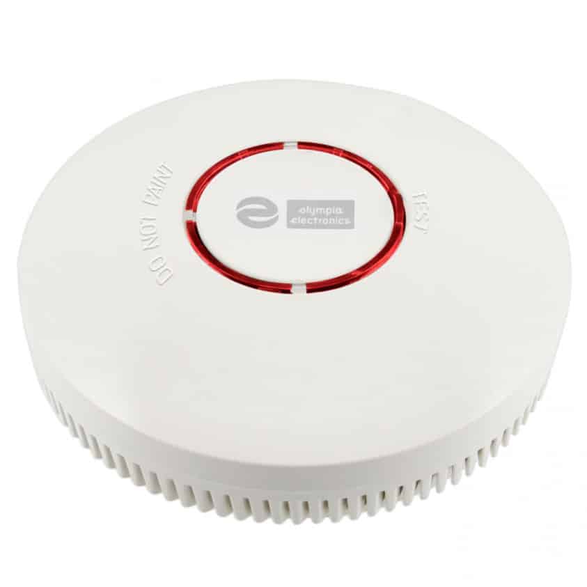 Detector de fum optic autonom cu baterie, lithinium, 2xAA, aplicat ...