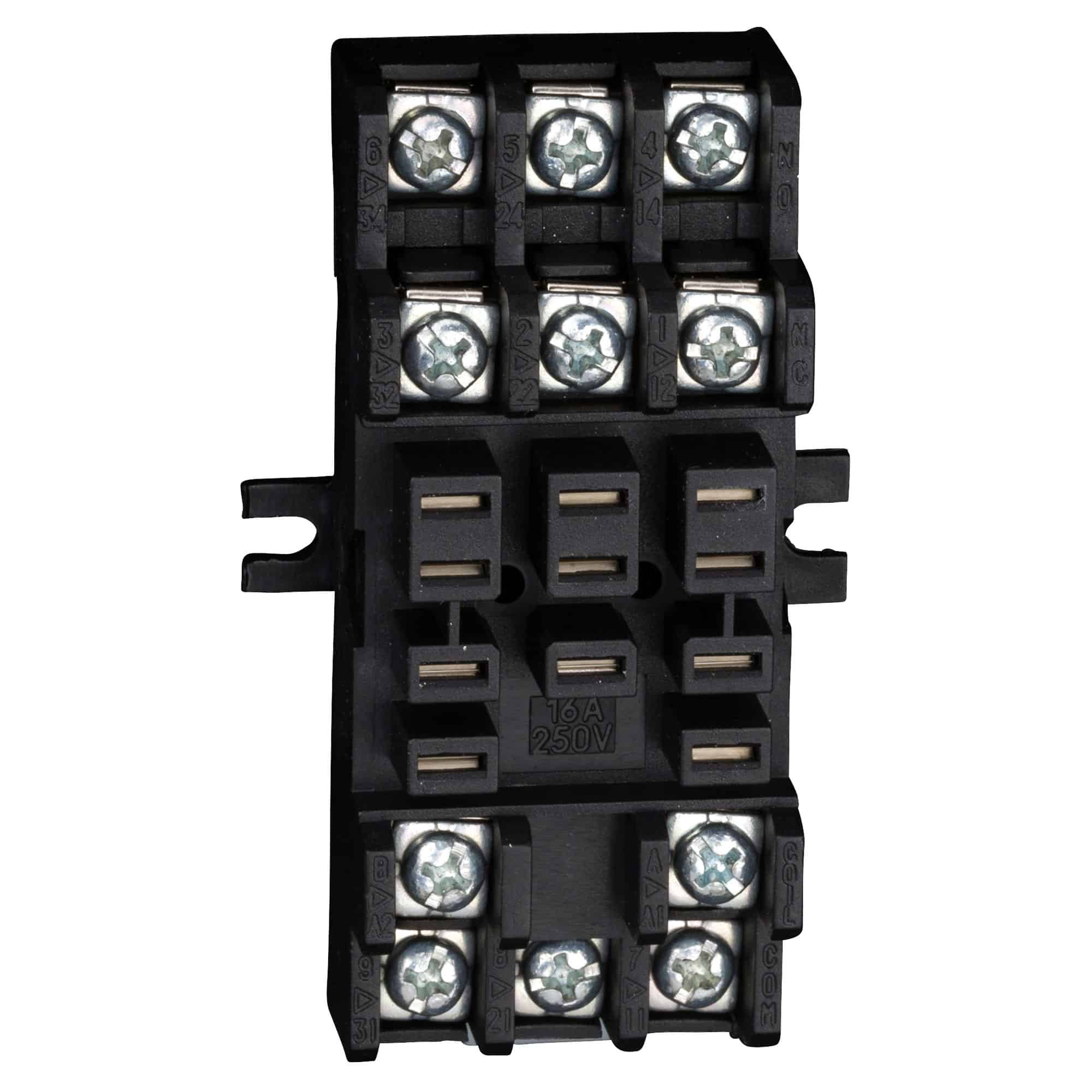 Soclu releu Schrack, pentru releu de putere, RM3 cu 11 fastoane, 16A ...