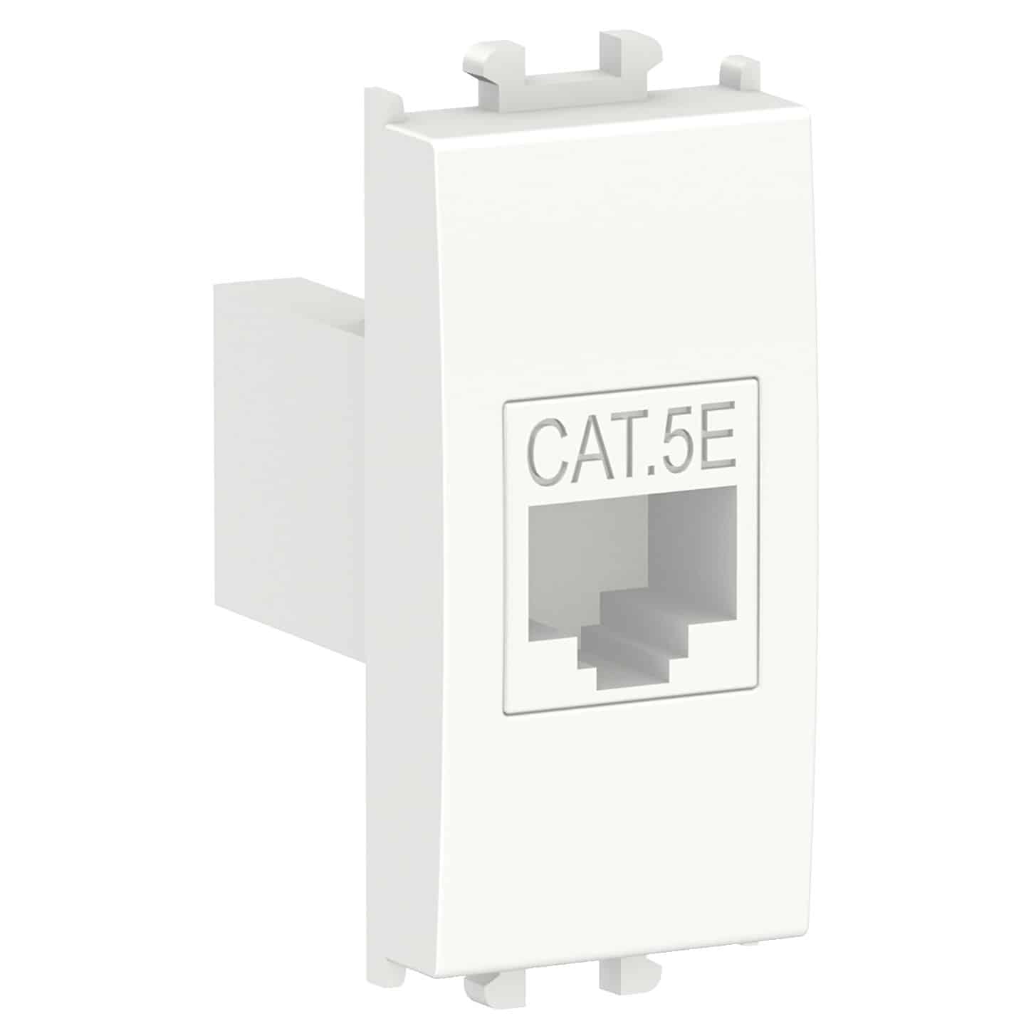Priza modulara UTP RJ45 Schneider, cat.5e, alb, 1M, Easy Styl ...