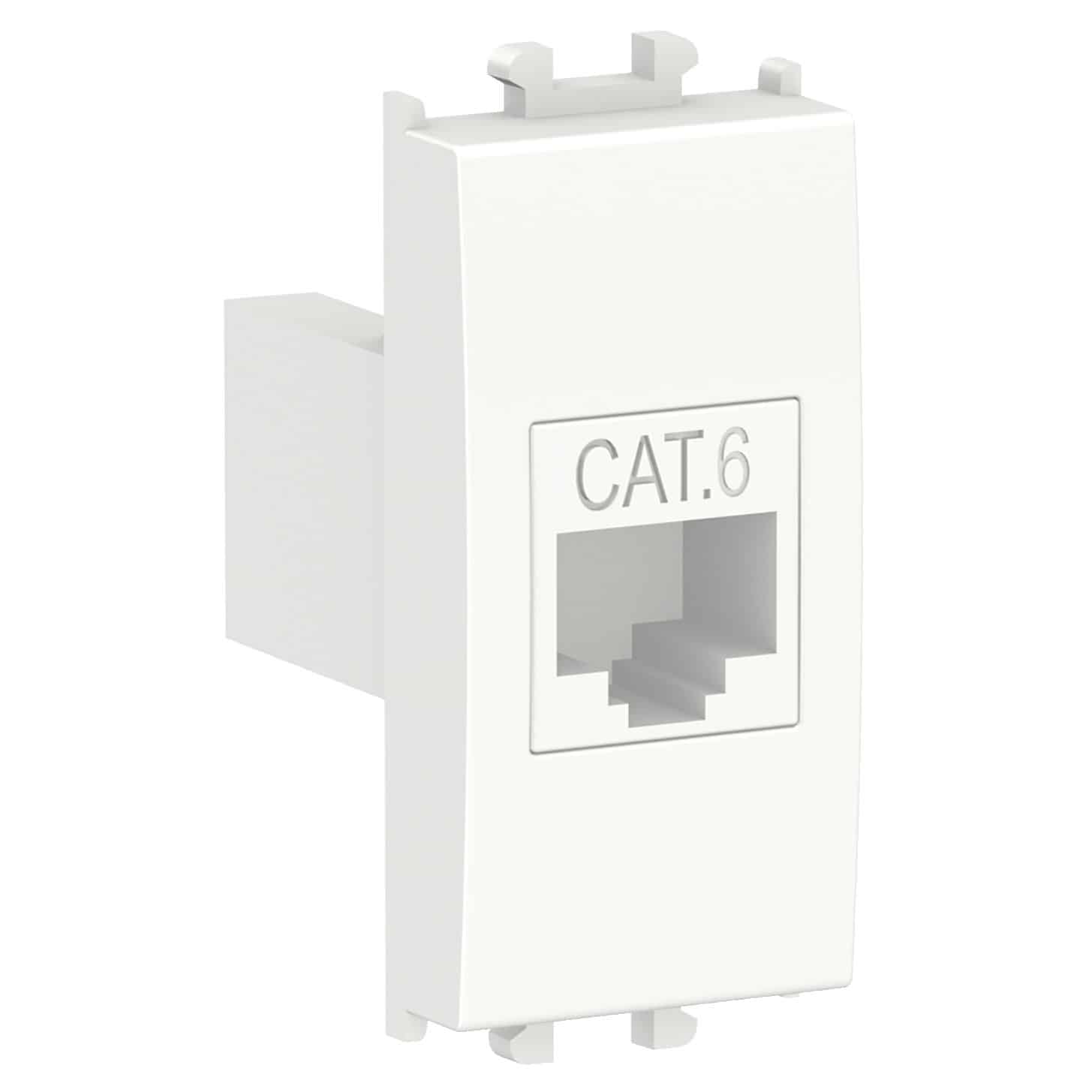 Priza modulara UTP RJ45 Schneider, cat.6, alb, 1M, Easy Styl ...