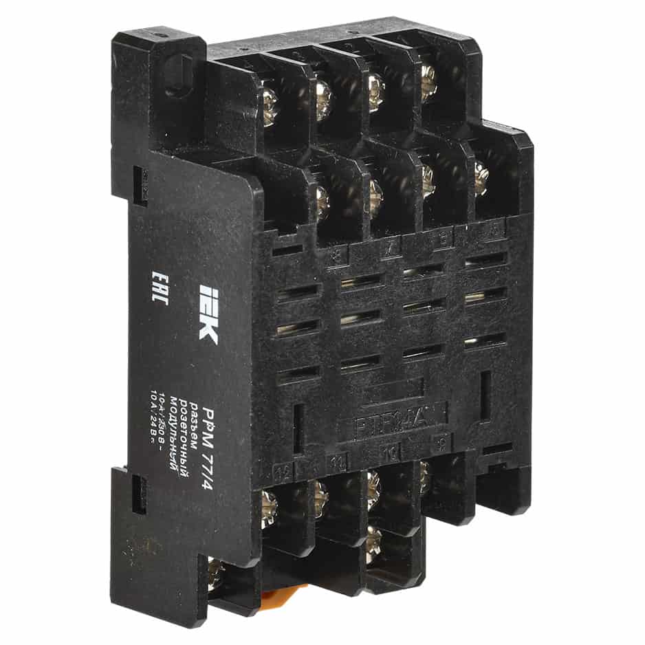 Soclu releu iEK, 14 pini, pentru REK77/4, RRP10D-RRM-4 Electric Casa