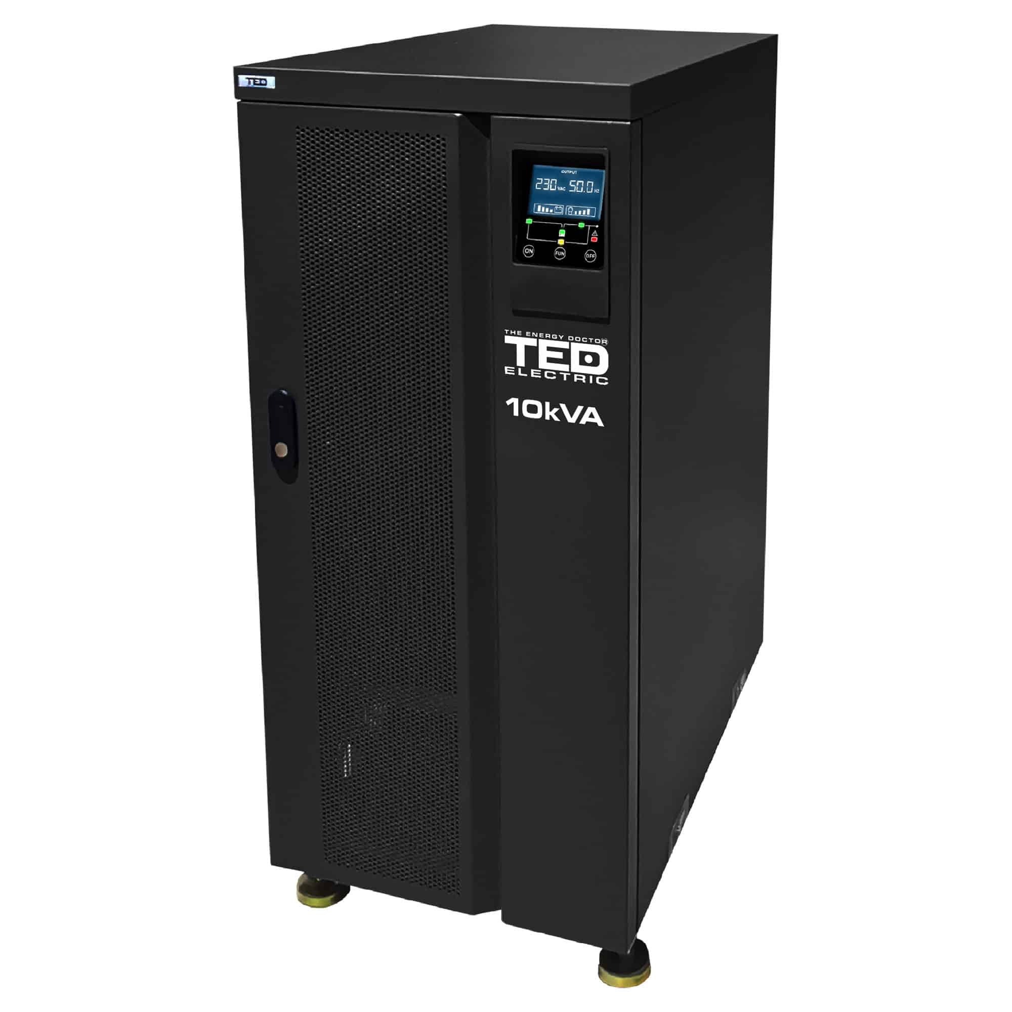 UPS cu functie de stabilizare, 10KVA, 475VAC, TED, Tower Dubla ...
