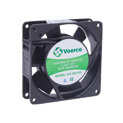 Ventilator pentru dulap electric, 92x92x25mm, Cetinkaya, V04 092 002 ...