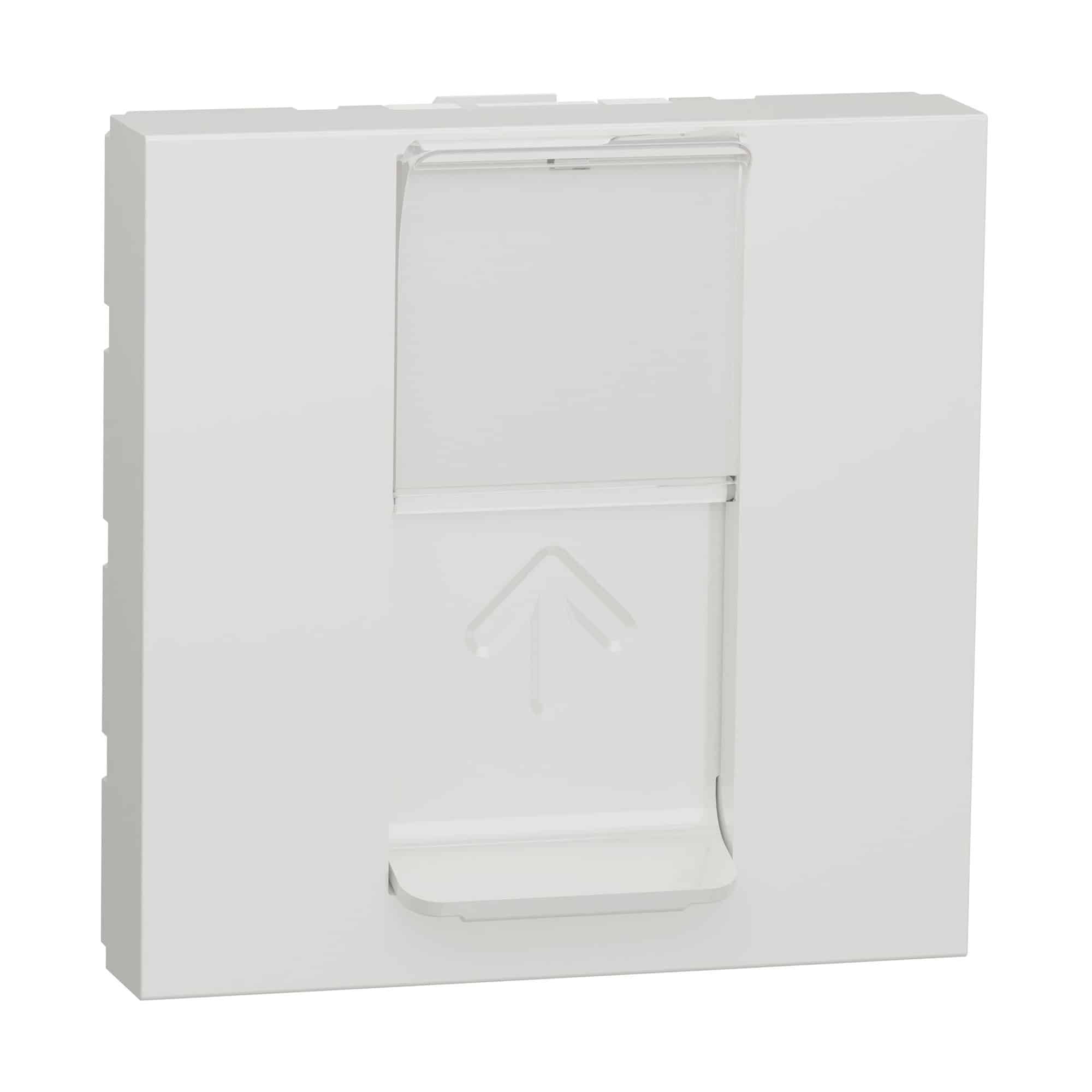 Priza modulara FTP RJ45 Schneider, cat.6a, alb, 2M, Noua Unica ...