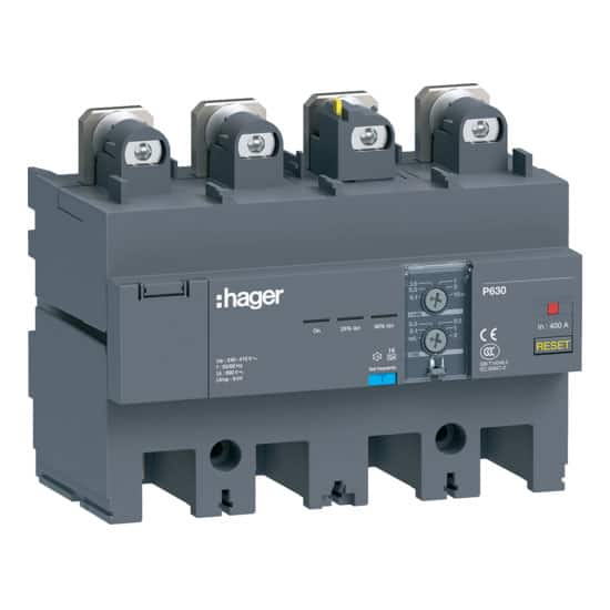 Bloc diferential electronic MCCB Hager, 4P, reglabil, 400A, HBW400H ...