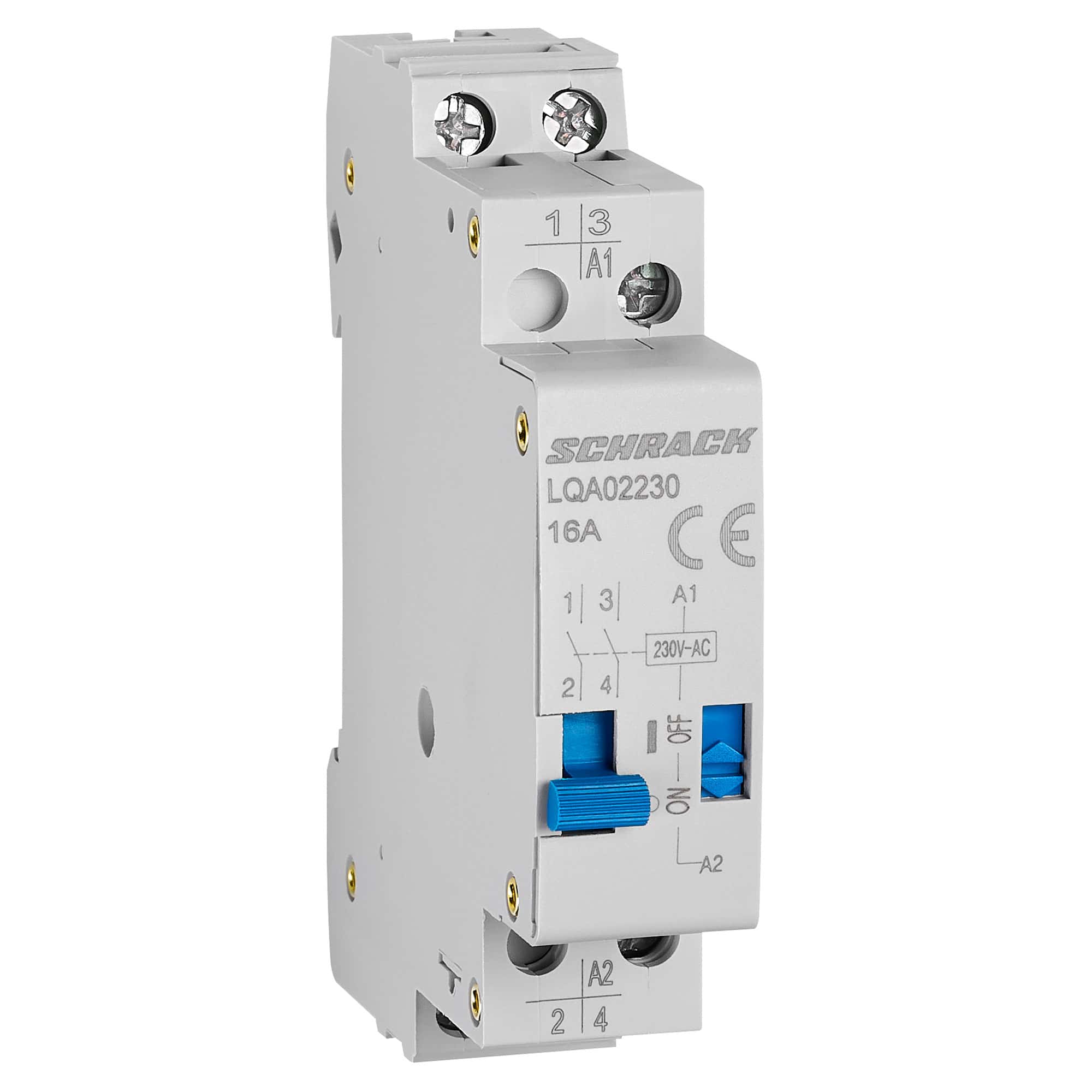 Releu pas cu pas Schrack, (teleruptor), 230VAC, 16A, 2ND, LQA02230 Electric Casa