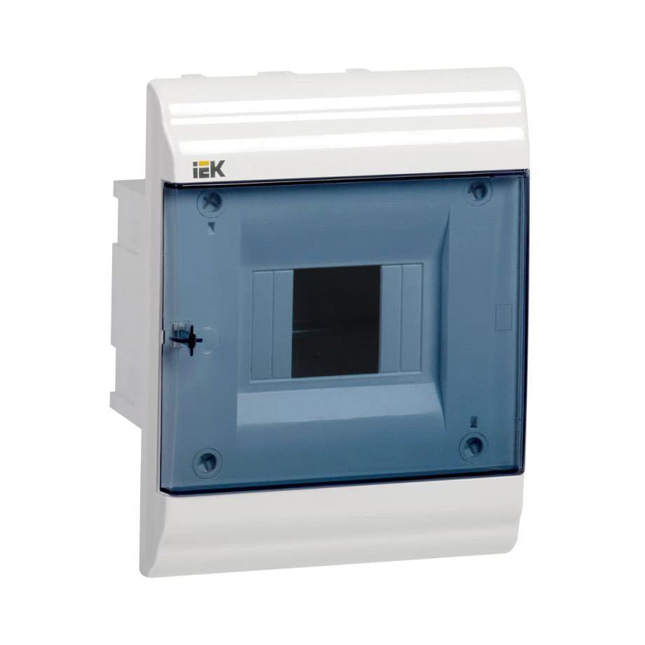 Tablou electric ABS, 4 module, usa transparenta, incastrat, iEK, IP41 Electric Casa