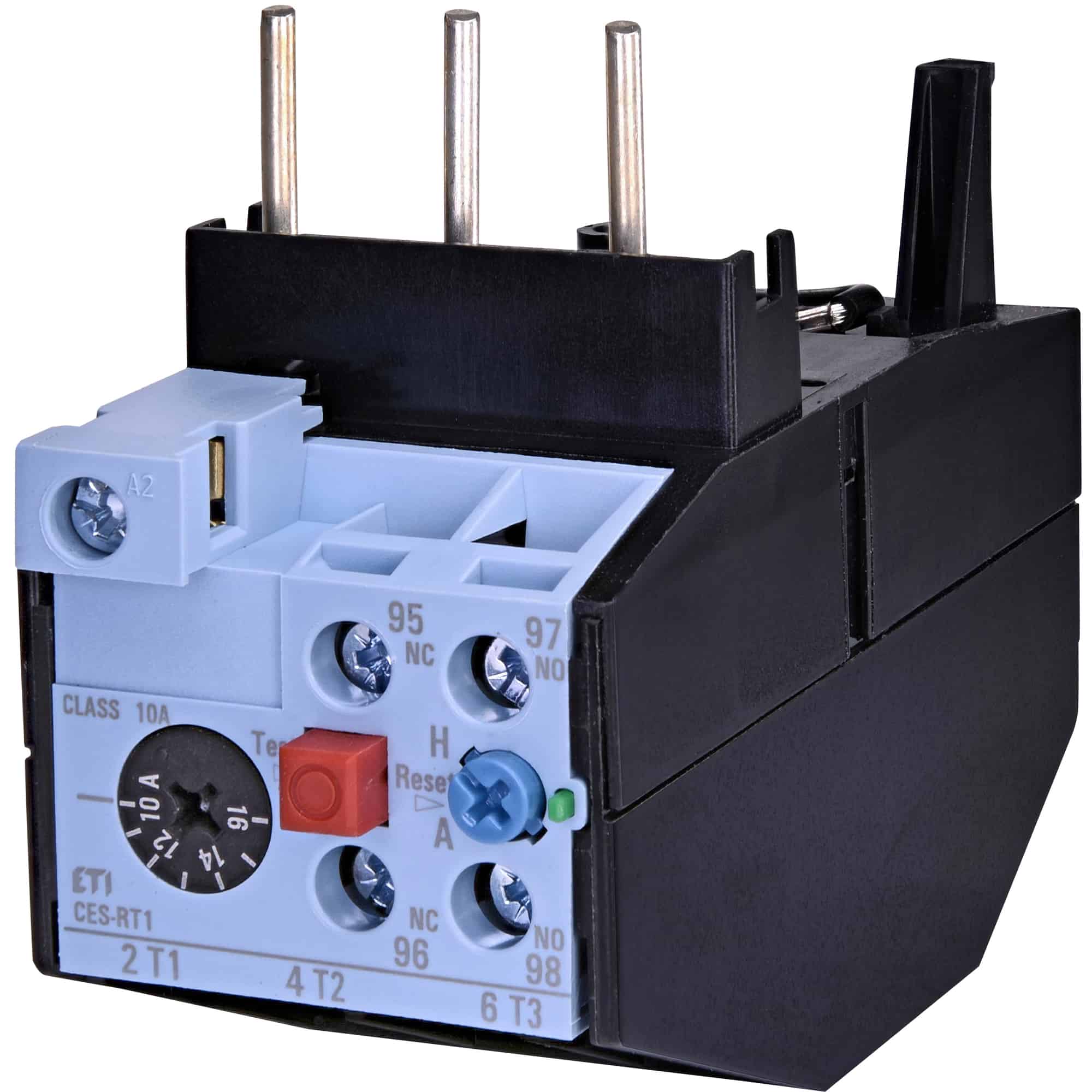 Releu termic ETI, 10-16A, 1ND+1NI, pentru contactoare CES25...CES32 ...