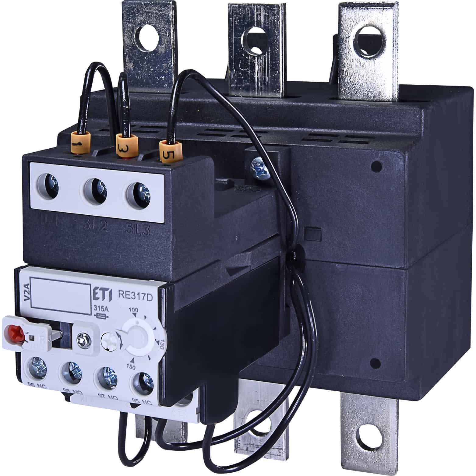 Releu termic ETI, 100-150A, 1ND+1NI, pentru contactoare CEM150...CEM250 ...